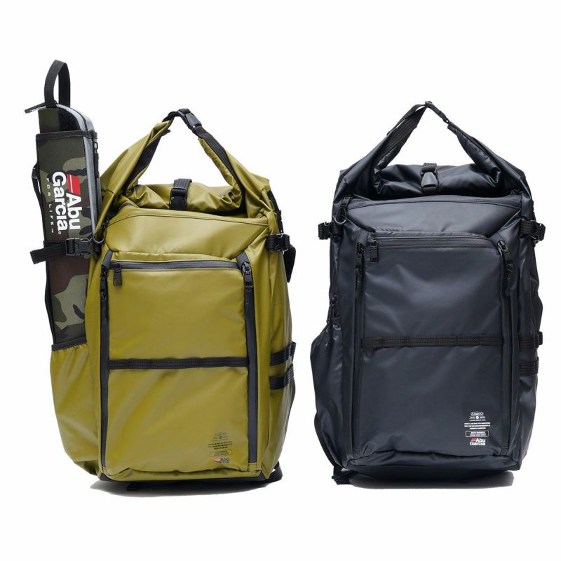 ABGARCIA × AS2OV POLYCARBONATE ROLL BACKPACK/BLACKアブガルシア別注 ナイロンポリカーボネー